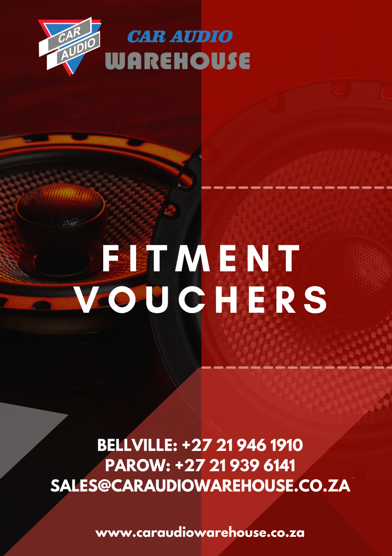 Car Audi Warehouse voucher - Car Audio Warehouse